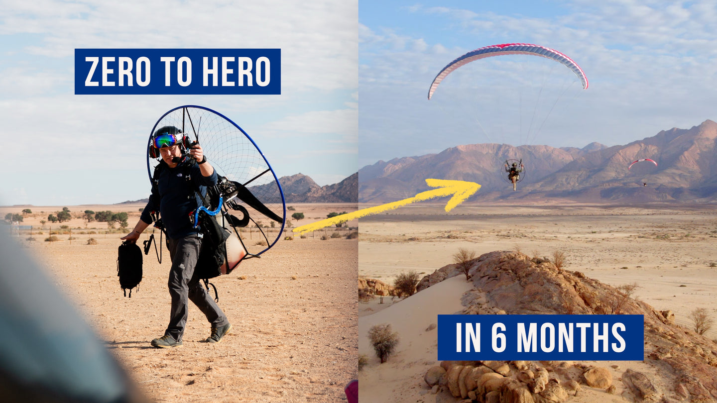 Paramotoring Training and Paramotor Courses from SkySchool